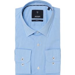 JOOP! Businesshemd, Slim-Fit, Langarm, Kent-Kragen, für Herren, blau, 38