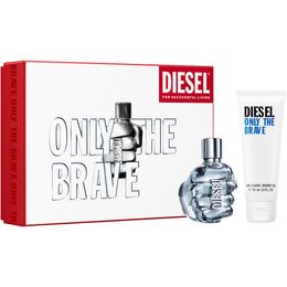 Diesel® Only The Brave, Duftset (Eau de Toilette 35 ml, Shower Gel 75 ml), Herren, holzig