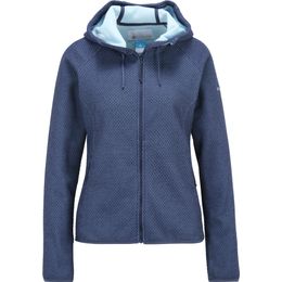 Columbia Pacific Point™ Fleecejacke, Kinnschutz, Kapuze, für Damen, blau, S