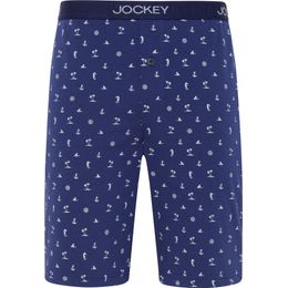 Jockey® Everyday Loungewear-Hose, Elastikbund, für Herren, blau, XXL