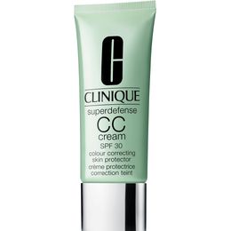 Clinique Superdefense Cc Cream Spf30, Gesichts Make-up, bb and cc cream, Creme, beige (LIGHT), strahlend/natürlich/langanhaltend, Deckkraft: Leicht,