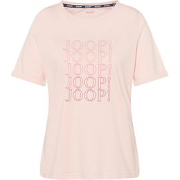 JOOP! Easy Leisure Shirt, Logo-Print, für Damen, rosa, L
