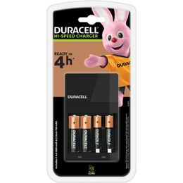 Duracell® Ladegerät CEF 14, inkl. 2 Mignon- und Micro-Akkus, schwarz