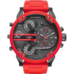 Diesel® Herrenuhr Chronograph "DZ7370", rot