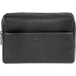 JOOP! Kulturtasche, Reißverschluss, Logo-Emblem, schwarz