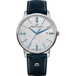 Maurice Lacroix Herrenuhr "EL1118-SS001-114-1", blau