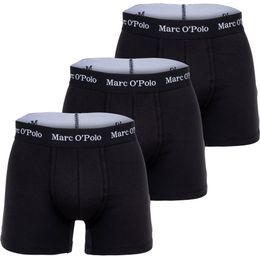 Marc O'Polo Marc O'Polo Essentials Pants, 3er-Pack, Logo-Bund, für Herren, schwarz, L