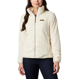 Columbia Fleecejacke, Stehkragen, uni, für Damen, beige, XS