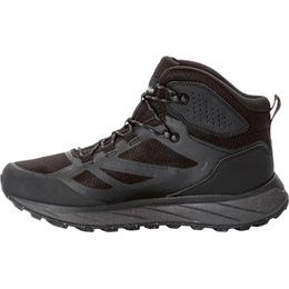 Jack Wolfskin Wanderschuhe "Terraventure Texapore Mid", wasserdicht, für Damen, schwarz, 45.5