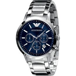 Emporio Armani Herren Chronograph "AR2448", silber