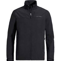 Vaude Softshelljacke, Stehkragen, für Herren, schwarz, S