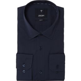 JOOP! Hemd, Slim-Fit, Langarm, Kent-Kragen, für Herren, blau, 38