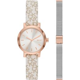 DKNY Damenuhr "Soho NY6605SET", roségold