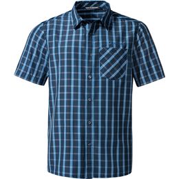 Vaude Freizeithemd, Regular-Fit, Brusttasche, für Herren, blau, S