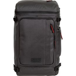 Eastpak® Rucksack, Flaschenhalter, Organizer, gepolstertes Laptopfach, grau