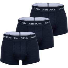 Marc O'Polo Marc O'Polo Essentials Pants kurz, 3er-Pack, Logo-Bund, für Herren, blau, M