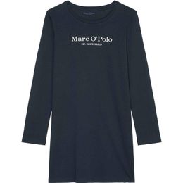 Marc O'Polo Marc O'Polo Mix N Match Sleepshirt, Langarm, Bio-Baumwolle, für Damen, blau, XS