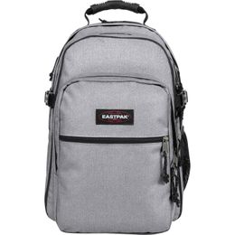 Eastpak® Rucksack "Tutor", Laptopfach 15", Reißverschlussfächer, uni, Nylon, Flaschentasche, grau