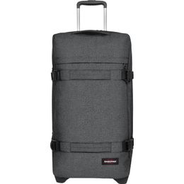 Eastpak® 2-Rollen-Reisetasche, Reißverschlussfach, Netzfach, TSA-Zahlenschloss, Kreuzspanngurte, 78l, 67cm, schwarz
