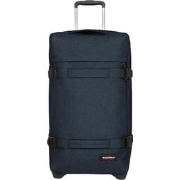 Eastpak® Rollenreisetasche, Reißverschlussfächer, Melange, blau