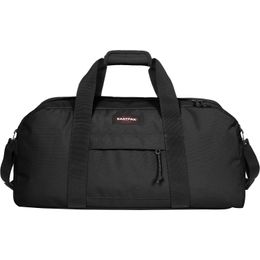 Eastpak® Reisetasche, abnehmbarer Schultergurt, Reißverschlussfach, Zweiwegereißverschluss, schwarz