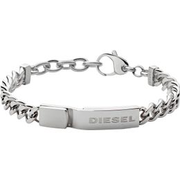 Diesel® Herren Armband "DX0966040", Edelstahl, silber
