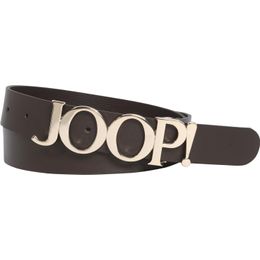 JOOP! Gürtel, Leder, Logo-Schließe, uni, für Damen, braun, 95
