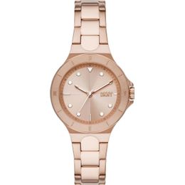 DKNY Damenuhr "NY6642", roségold, 99