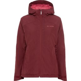 Vaude Regenjacke "Jalipur", wasserdicht, atmungsaktiv, für Damen, rot, 38