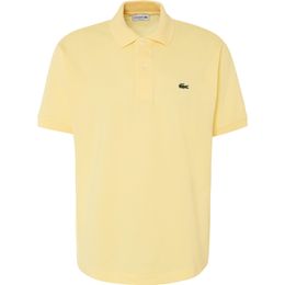 Lacoste Poloshirt, Logo-Stickerei, uni, für Herren, gelb, 3XL
