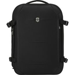 Victorinox Rucksack, Laptopfach, Reißverschluss, 37L, schwarz