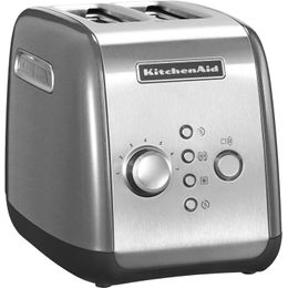 KitchenAid Toaster 5KMT221ECU, Bagelfunktion, silber