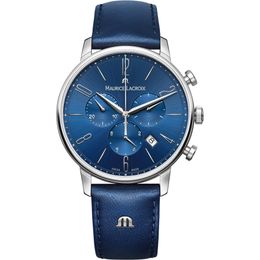 Maurice Lacroix Herren Chronograph "EL1098-SS001-420-4", blau, 99
