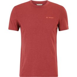 Vaude Bisolo T-Shirt, Rundhals, für Herren, rot, 3XL