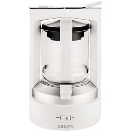 Krups® Kaffee-Druckbrühautomat "T8.2", 850 Watt, weiß