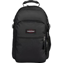 Eastpak® Rucksack "Tutor", Laptopfach 15", Reißverschlussfächer, Label, uni, schwarz