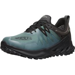 Keen Wanderschuhe "ZIONIC Low WP", dämpfend, wasserdicht, für Herren, grün, 42.5