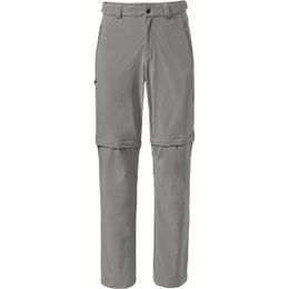 Vaude Zipp-Off-Hosen, uni, für Herren, grau, 56