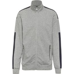 Joy Sportswear Sweatjacke "Lorenz", Stehkragen, Baumwoll-Anteil, für Herren, grau, 52