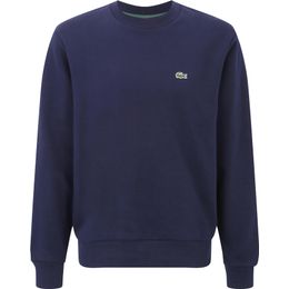 Lacoste Sweatshirt, Classic Fit, uni, für Herren, blau, XL
