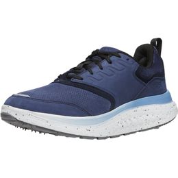 Keen Walkingschuhe "WK400", Leder, rutschfest, strapazierfähig, für Herren, blau, 42