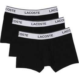 Lacoste Pants kurz, 3er-Pack, Logo-Bund, für Herren, schwarz, L