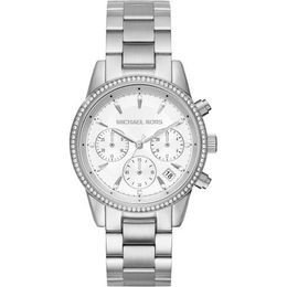 Michael Kors Damen Chronograph "MK6428", silber