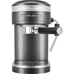 KitchenAid Espressomaschine "Artisan 5KES6503", 15 bar Pumpendruck, silber