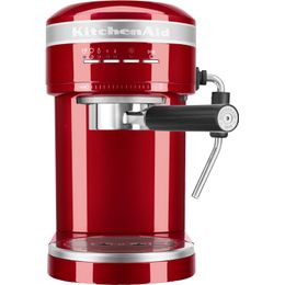 KitchenAid Siebträger-Espressomaschine "Artisan 5KES6503", 15 bar Pumpendruck, rot
