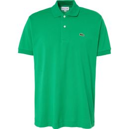 Lacoste Poloshirt, Logo-Stickerei, uni, für Herren, grün, M