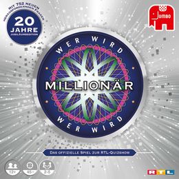 Jumbo Wer wird Millionär, 20 Jahre Jubiläums-Edition, Mehrfarbig