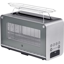 WMF Glas-Toaster "Lono", Brötchenaufsatz, silber