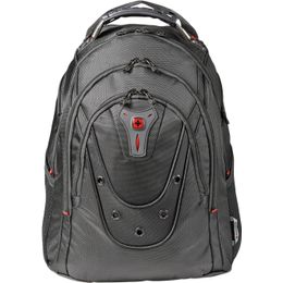 Wenger® Laptop-Rucksack "Ibex Slimline", Emblem, 14" Laptopfach, 19 L, schwarz