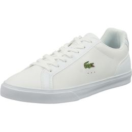 Lacoste Sneaker, Leder, rutschfest, für Herren, weiß, 45